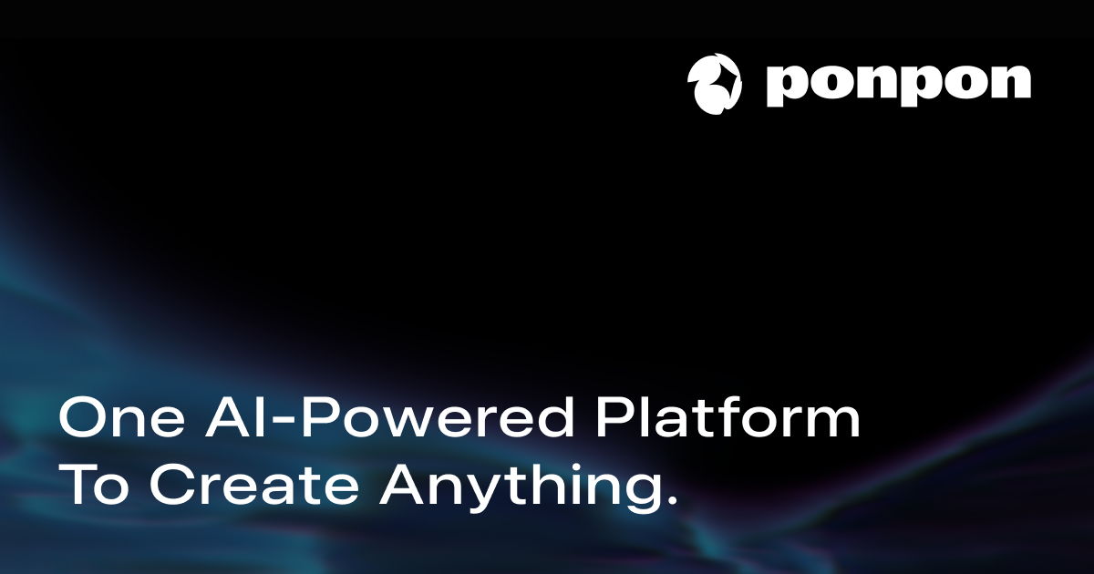 AI Apps — Specialized Creative Tools | PonPon